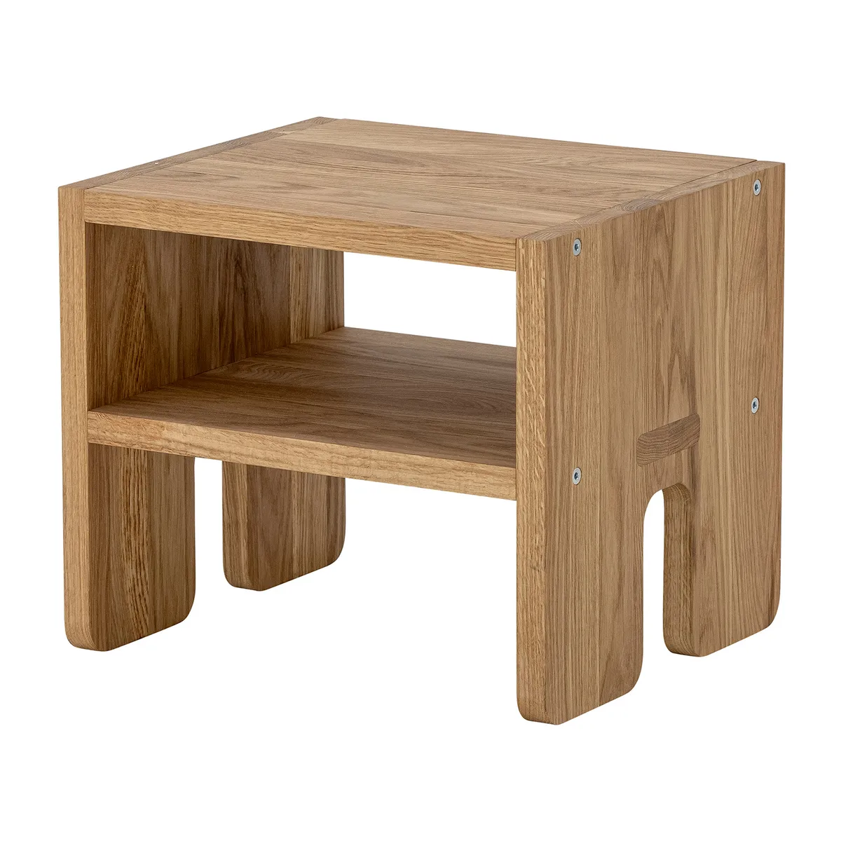 Tabouret bas en chêne pas cher