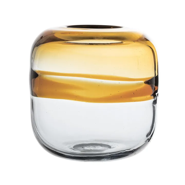 Vase en verre marron Bloomingville de Bloomingville - NordicNest.fr
