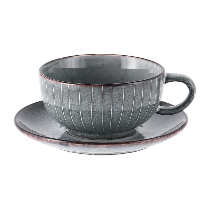Nordic Sea Tasse à Thé Et Soucoupe De Broste Copenhagen Nordicnestfr