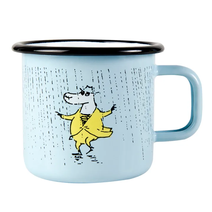 Tasse émail Moomin x Makia 37 cl de Muurla - NordicNest.fr