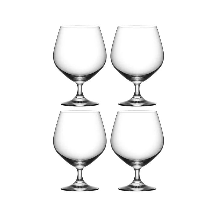 Verres à cognac Cognac Prestige lot de 4 de Orrefors - NordicNest.fr