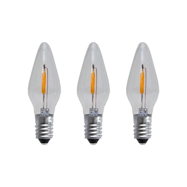 Lampe de rechange E10 LED filament soft glow lot de 3 de Star Trading ... Lampe de rechange E10 LED filament soft glow lot de 3 de Star Trading ...