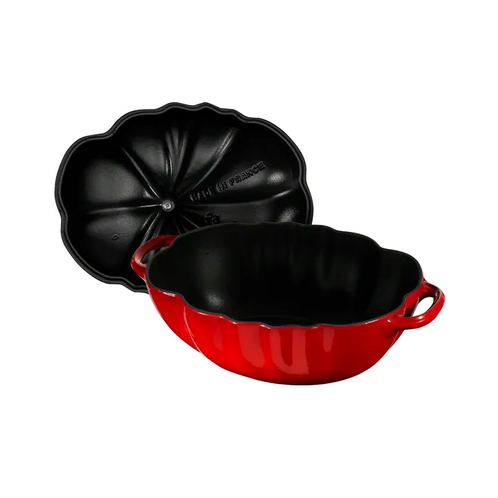 Cocotte en fonte tomate Staub 2,9 l de Staub - NordicNest.fr