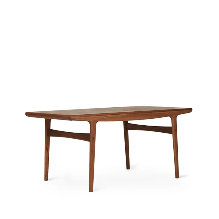 Table à manger teck - Design Scandinave → NordicNest.fr