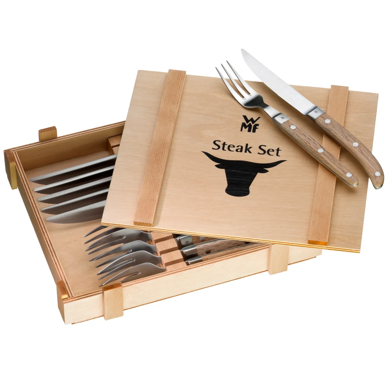 Couvert à barbecue Ranch 12 Pièces de WMF - NordicNest.fr